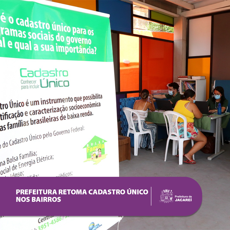 Cadastro único 12.04 - Prefeitura Municipal de Jacareí
