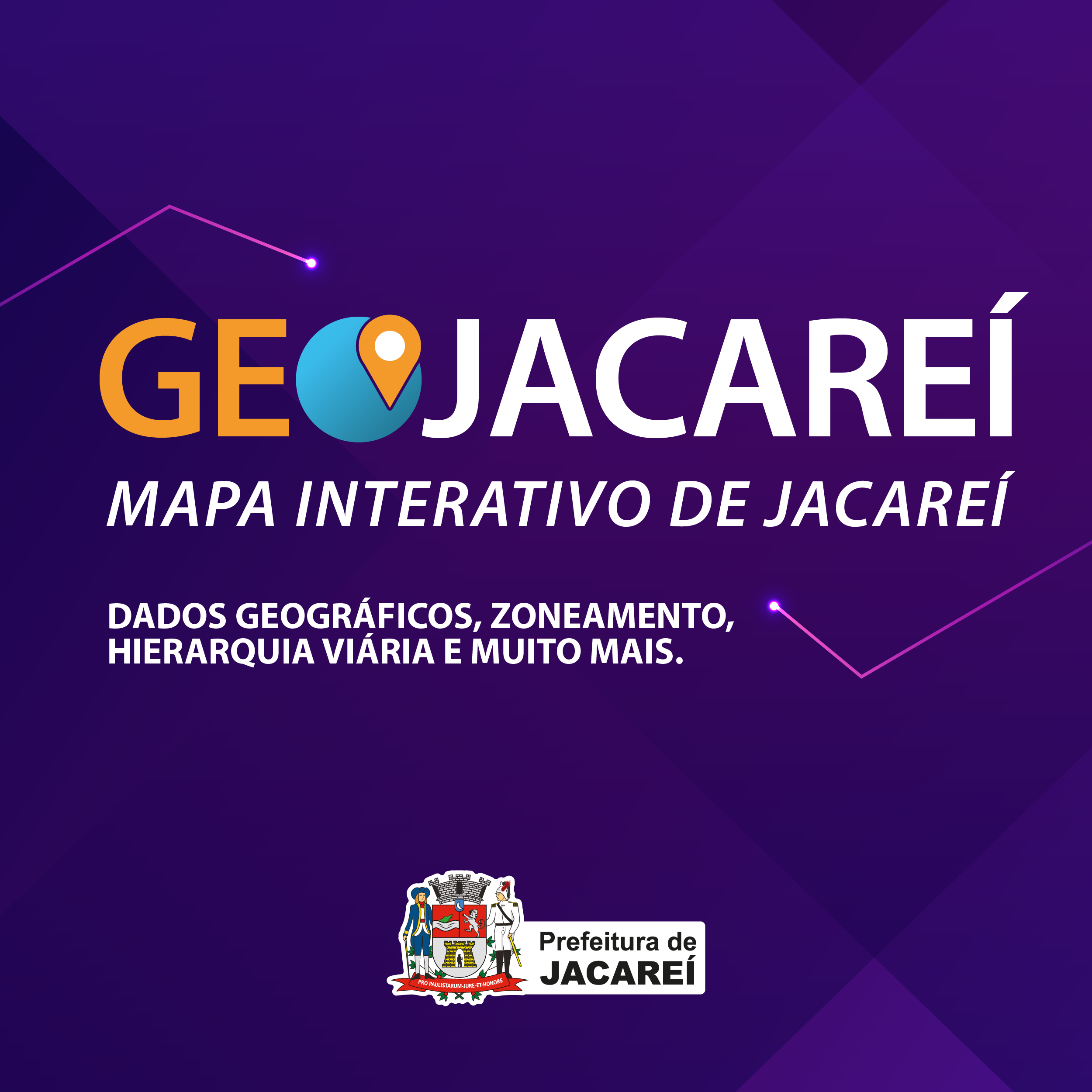 Jacareí a poucos cliques! GeoJacareí, mapa interativo da Prefeitura, possibilita consulta de ...