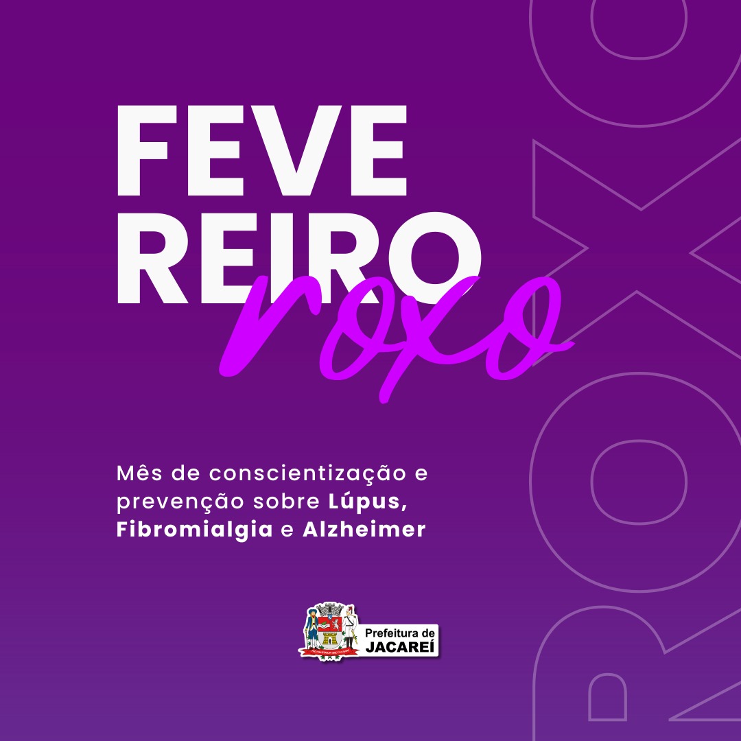 Secretaria de Saúde apoia campanha Fevereiro Roxo, que faz alerta ao ...